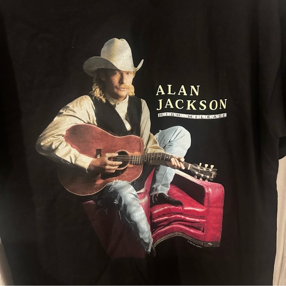 chronies | Shirts | Vintage Alan Jackson Tshirt | Poshmark